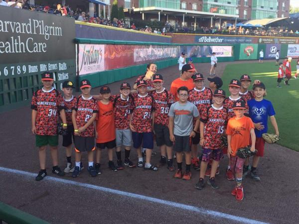 Manchester Cal Ripken Players Participate in the Eastern League Homerun ...