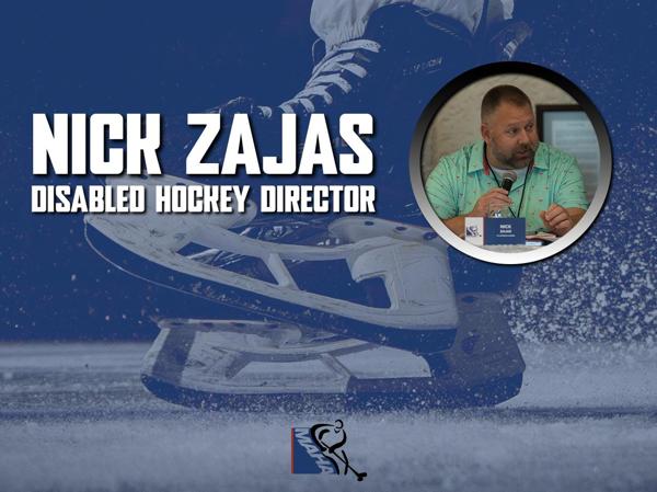 MAHA Appoints Nick Zajas as Disabled Hockey Director