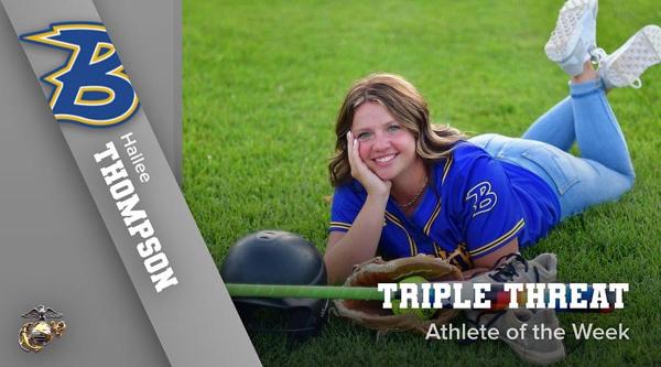 Triple Threat Athlete of the Week: Hailee Thompson, Bonduel