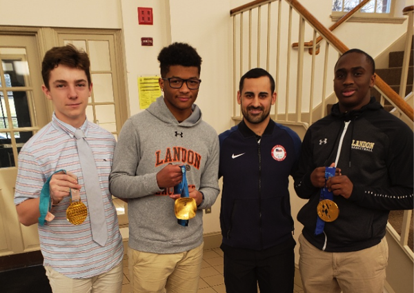 Cash Helps Landon High School Give Back