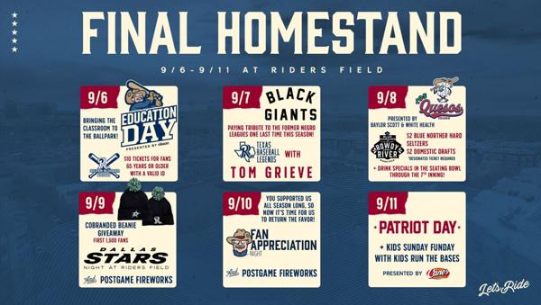 SPECIAL OFFER FROM THE ROUGHRIDERS