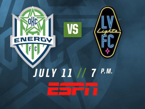 Kickoff time for Energy FC match July 11 is set for 7 p.m.