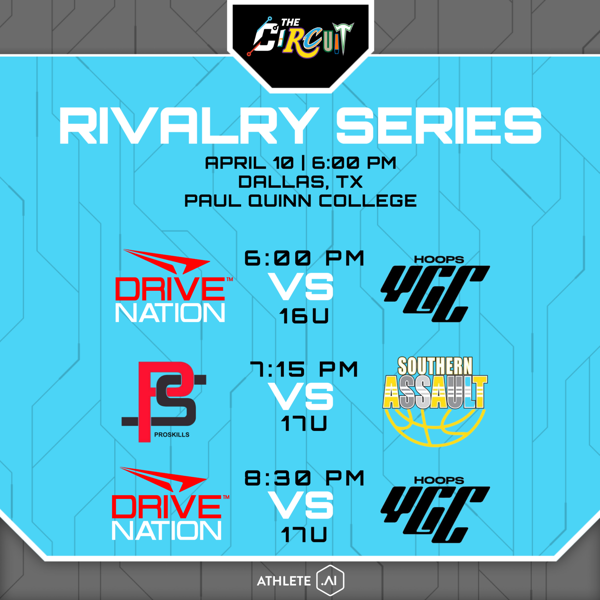 The Circuit Rivalry Series: Official Rosters + Live Stream