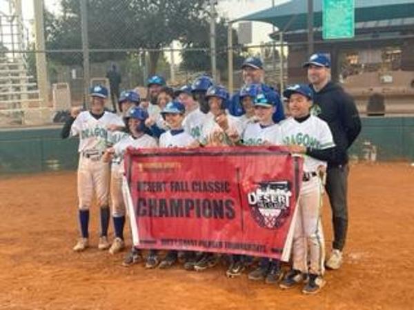 Dragons Elite 13U are 2023 Desert Fall Classic Champions!