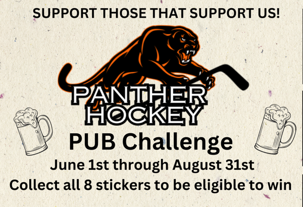 Panther Pub Challenge Starts June 1st