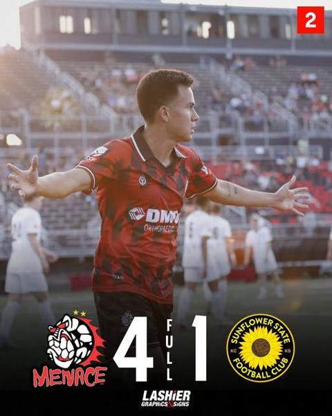Menace Shell Sunflower State in Rematch