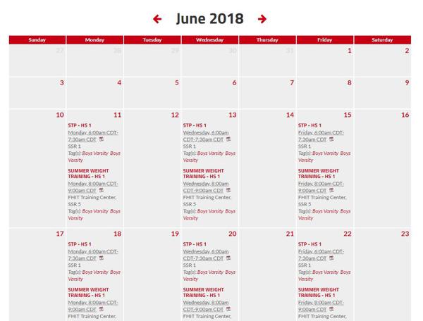 It's time to Update Your Subscribed Calendars for the 2018-19 Season