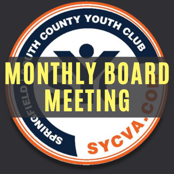 BOD Meeting @ 7:30PM