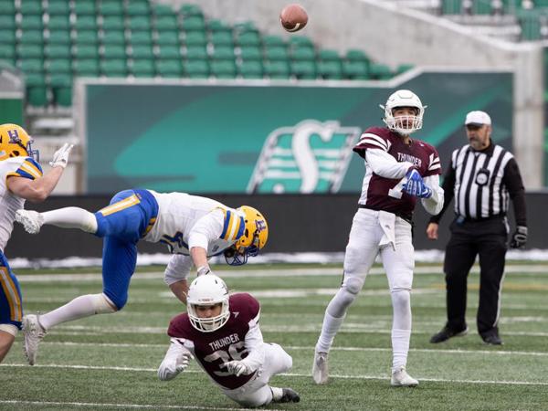 REGINA THUNDER HOPES TO MAKE NOISE IN SASKATOON ON SATURDAY