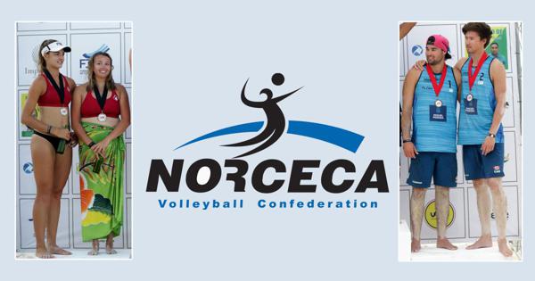 OVA Athletes Take the Podium at NORCECA Beach Volleyball Tour