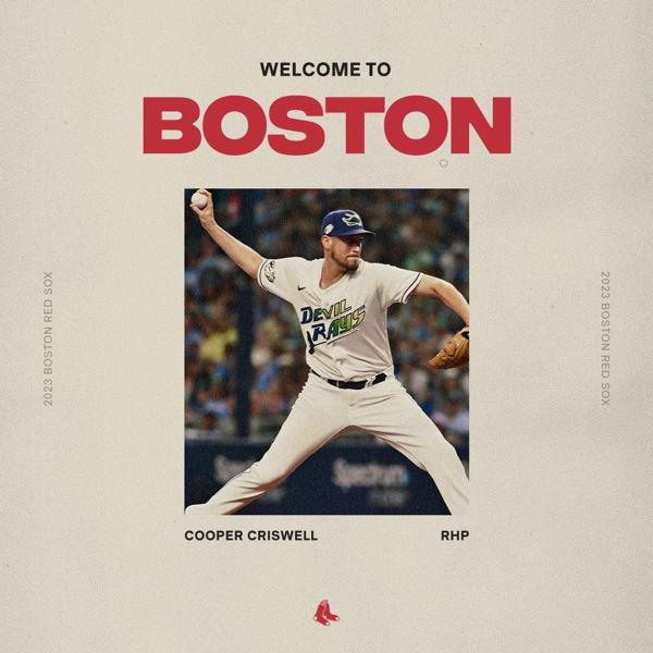 Red Sox sign Criswell to one-year deal
