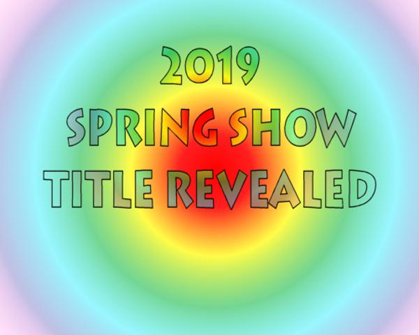 Spring Show Naming Contest Winner!