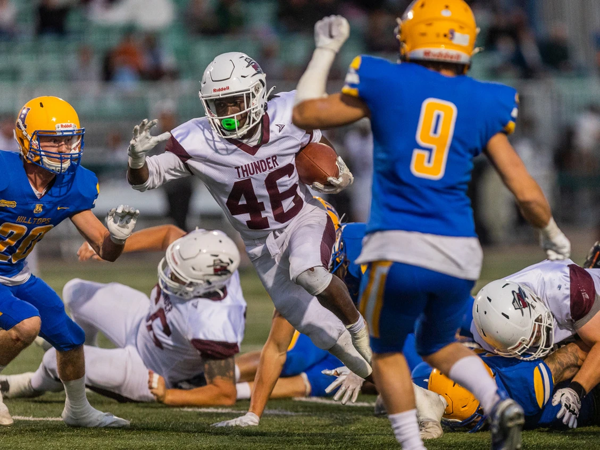 REGINA THUNDER DOWNS SASKATOON HILLTOPS IN OVERTIME THRILLER