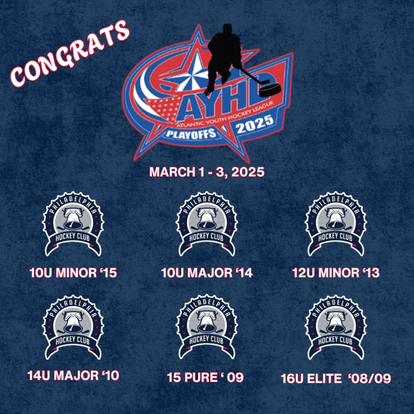 6 PHC team make AYHL Playoffs