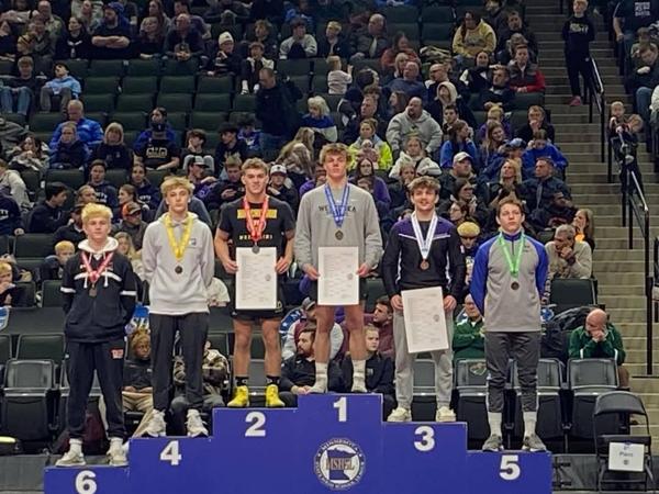 Cooper Rowe Wins Second State Wrestling Title