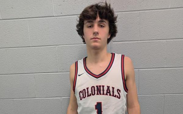 Jack Hayes getting to the point for Plymouth Whitemarsh