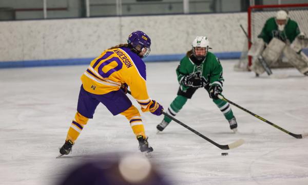 Girls Hockey Skating Into Stride