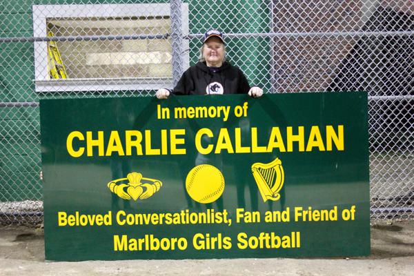MARLBORO GIRLS SOFTBALL HONORS LATE HUSBAND OF LEAGUE PRESIDENT