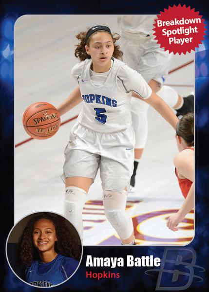 Girls' basketball: Amaya Battle