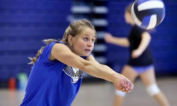 Smashing In Volleyball