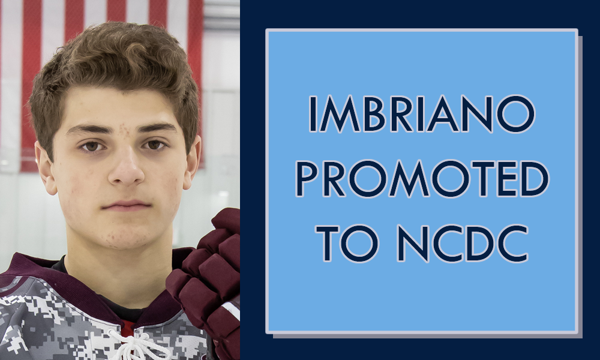Imbriano Promoted To NCDC
