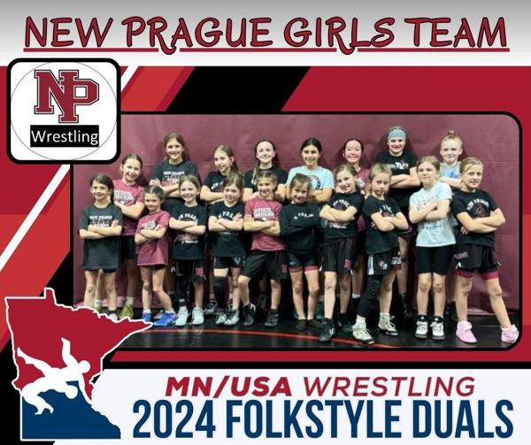 New Prague Girls Wrestling Team Charges into MNUSA Girls State Team ...