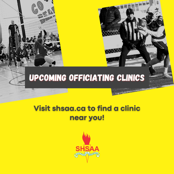 Upcoming SHSAA Officiating Clinics