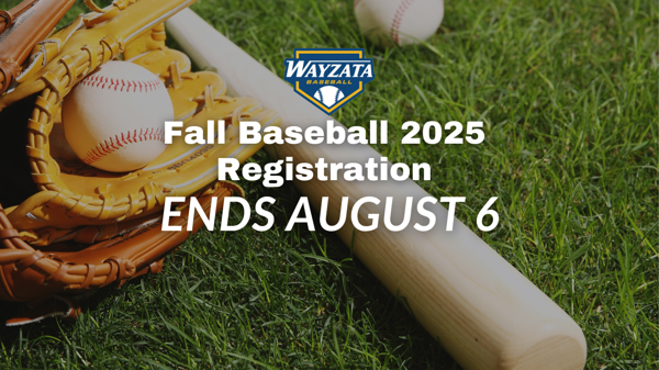 Fall Baseball 2025 Registration Now Open