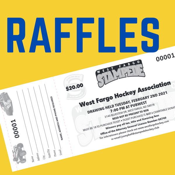 Raffle Details - Required & Optional Fundraisers