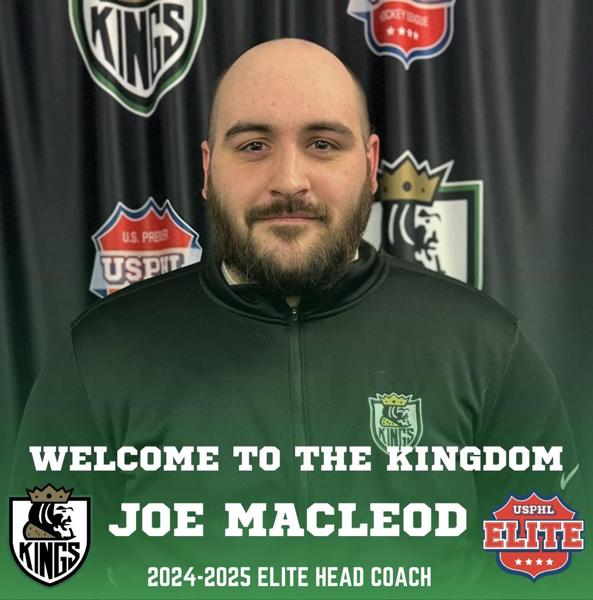 OFFICIAL: Joe MacLeod hired as the South Shore Kings Elite Head Coach for the 2024-2025 Season