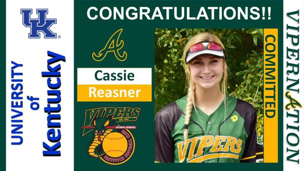 Cassie Reasner Commits to University of Kentucky