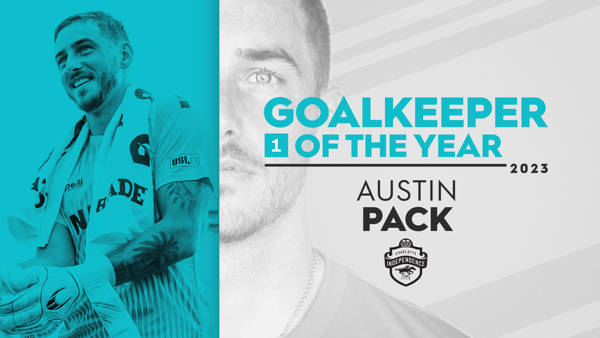 Charlotte's Austin Pack voted 2023 USL League One Goalkeeper of the Year