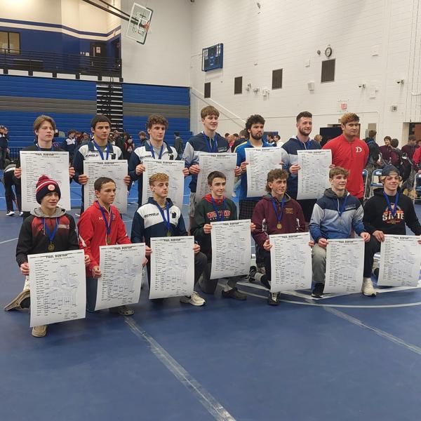 White Hawks Wrestlers Ninth at Bunyan Invite