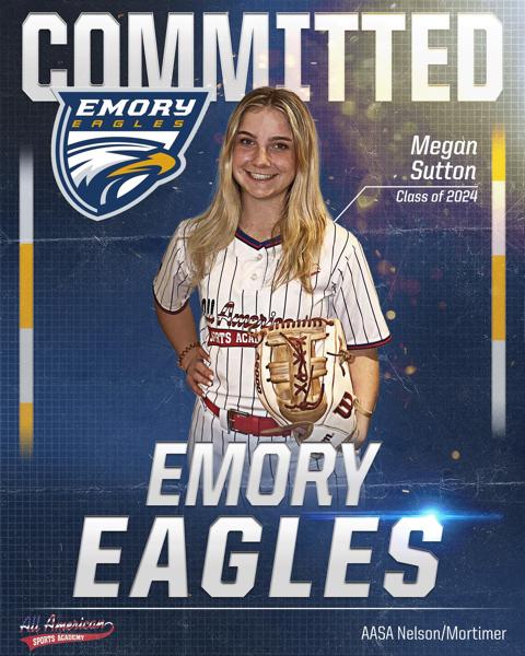Megan Sutton commits to Emory University