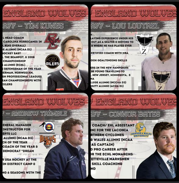 The Wolves Jr Coaching Staff