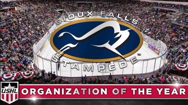 USHL Announces 2020 Organization of the Year