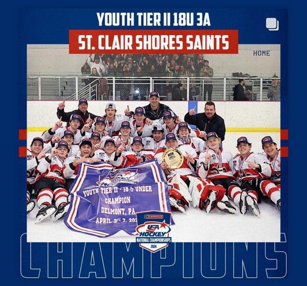 St. Clair Shores Saints Rally For Youth Tier II 18u 3A National Title
