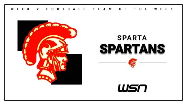Week 2 WSN Football Team of the Week: Sparta Spartans