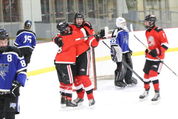 Boys Hockey Wins Against Morris Area