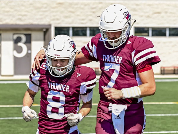 REGINA THUNDER REMAINS UNDEFEATED; CLINCHES FIRST PLACE