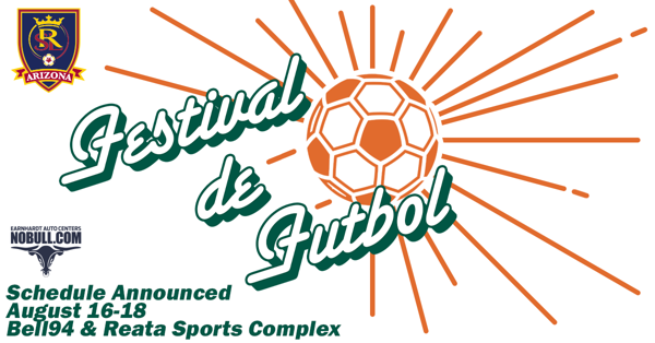 Festival de Futbol Schedule Announced - August 16-18