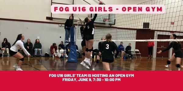 FOG U16 Girls Open Gym