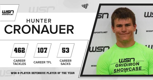 Hunter Cronauer of Wabeno/Laona selected as WSN 8-Player Football ...