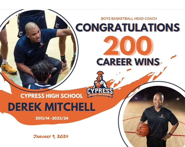Congrats to OCO's Own Derek Mitchell for reaching 200 wins!