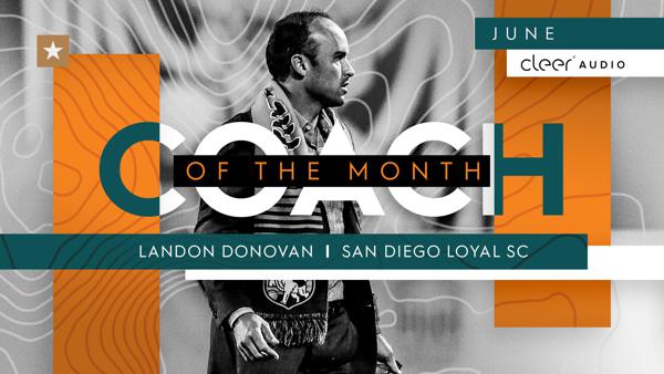 San Diego’s Donovan Voted Championship’s Coach of the Month