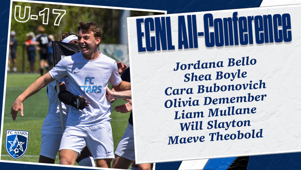 ECNL All-Conference Awards: 40 FC Stars Players Earn Postseason Awards