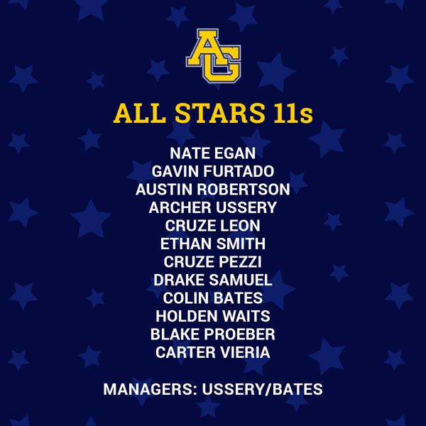 ALL STAR ROSTERS POSTED!