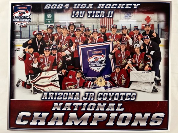 Congratulations Jr Coyotes 14U Tier II They are the 2024 "National ...