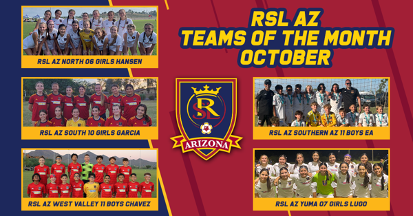 October Teams of the Month Announced