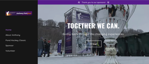 Anthony Ford Pond Hockey Classic